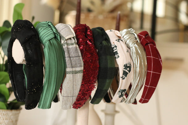 ‘Tis the Season Via Headband (7 options) – Harts and Pearls