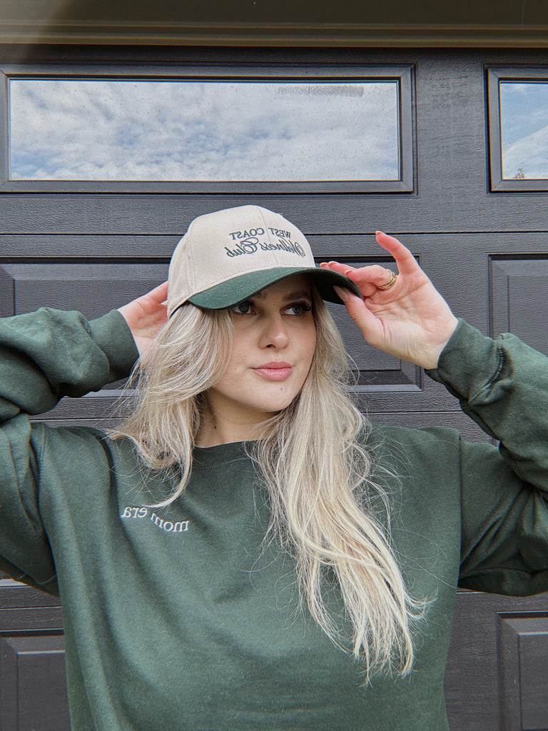 West Coast Wellness Two Tone Reto Hat – Harts and Pearls